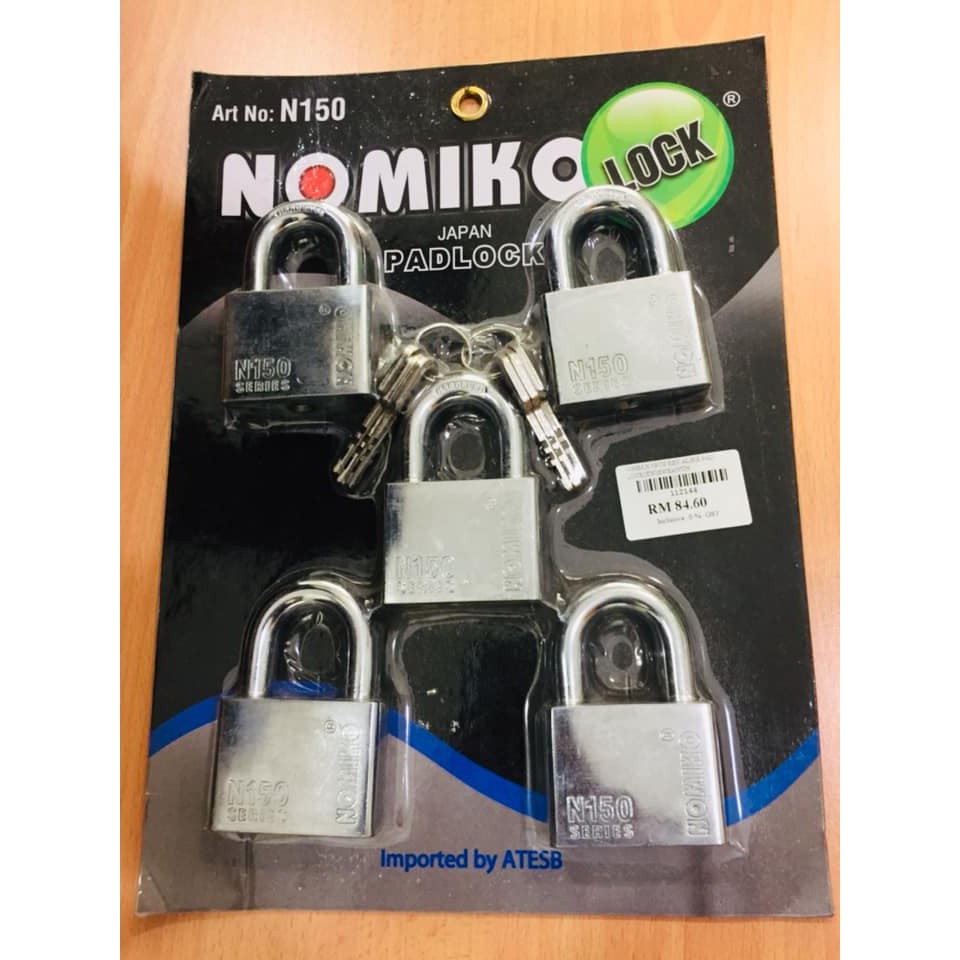 NOMIKO PADLOCK N150 SERIES | Shopee Malaysia
