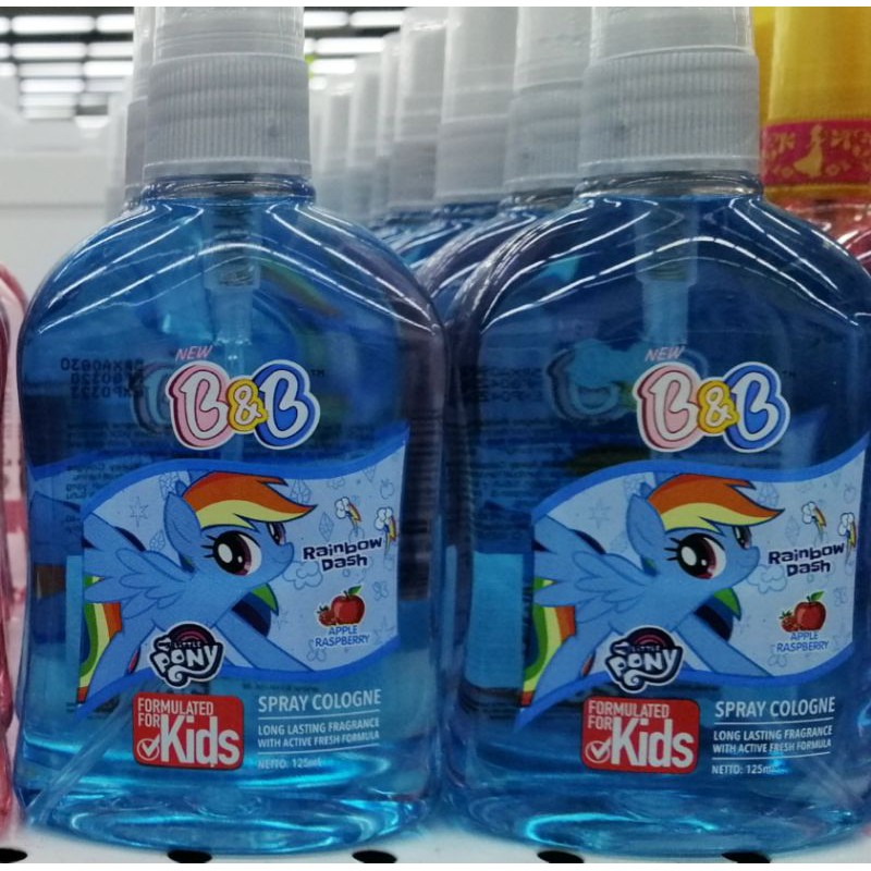 My little pony B&B kids body wash shampoo & spray cologne ( Ready stock ...