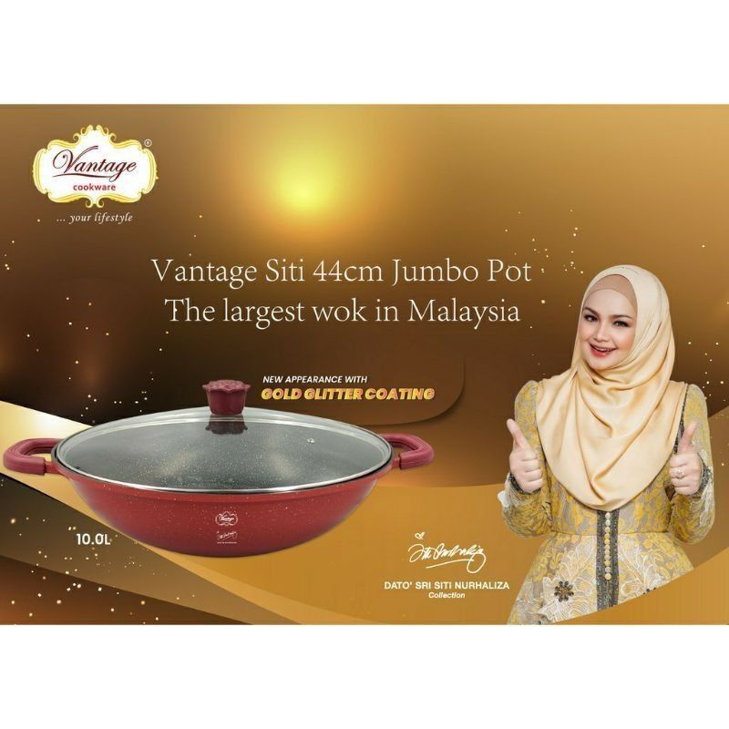 🔥 Hot offer 🔥Kuali rendang vantage 44 cm sign Dato siti nurhaliza 💥 ...