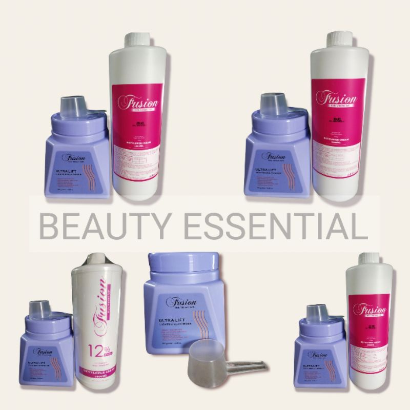 Fusion ultra Lift lightening Hair bleaching Powder Set | Shopee Malaysia