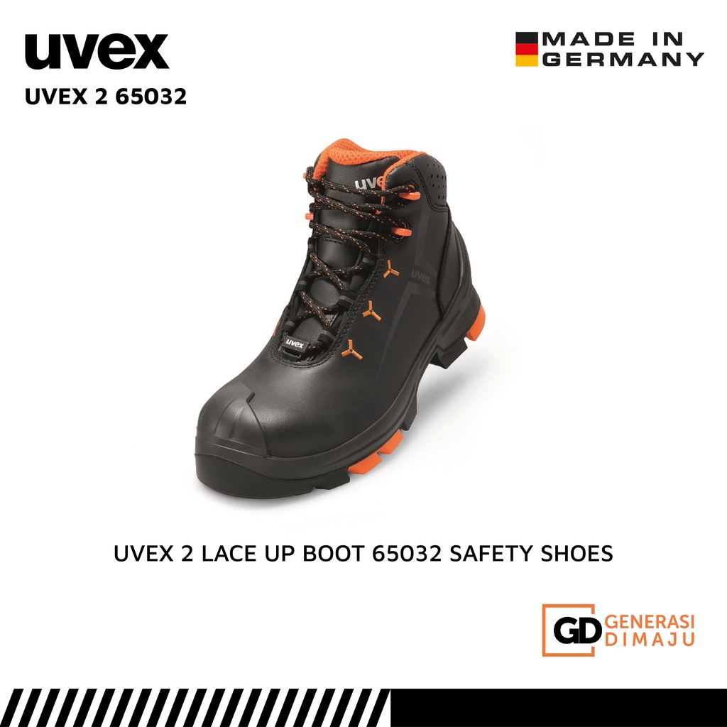[ ORIGINAL UVEX READY STOCK ] uvex 2 lace up boot 65032 SAFETY SHOES ...