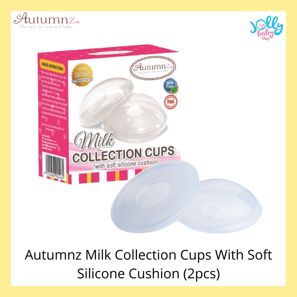 Autumnz Milk Collection Cups With Soft Silicone Cushion (2pcs) | Shopee ...