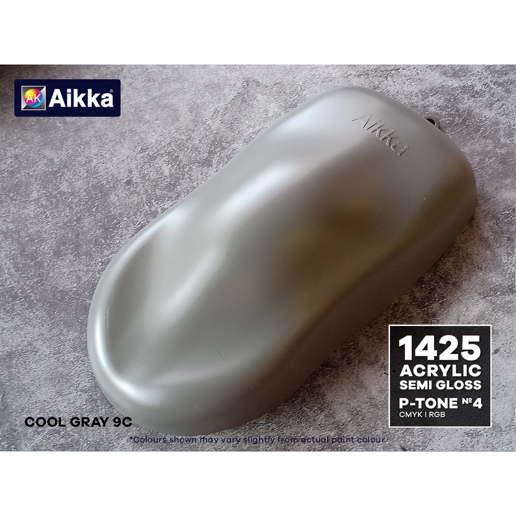 AIKKA Paint PANTONE Colour Cool Gray 9C / 1425 ACRYLIC SEMI GLOSS PAINT ...