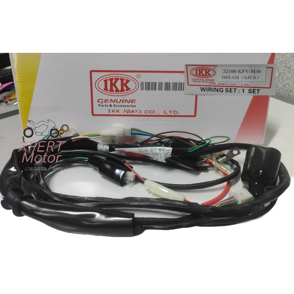 HONDA EX5 DREAM Wiring Sets Harness (KICK/STARTER) Wire Premium Taiwan ...
