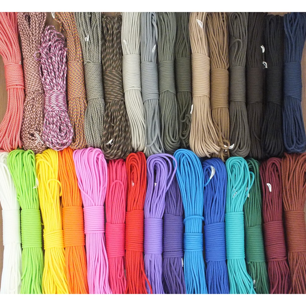 Stock Clearance! 1.00m-2.99m Paracord 4mm 5mm 6mm Parachute Cord ...