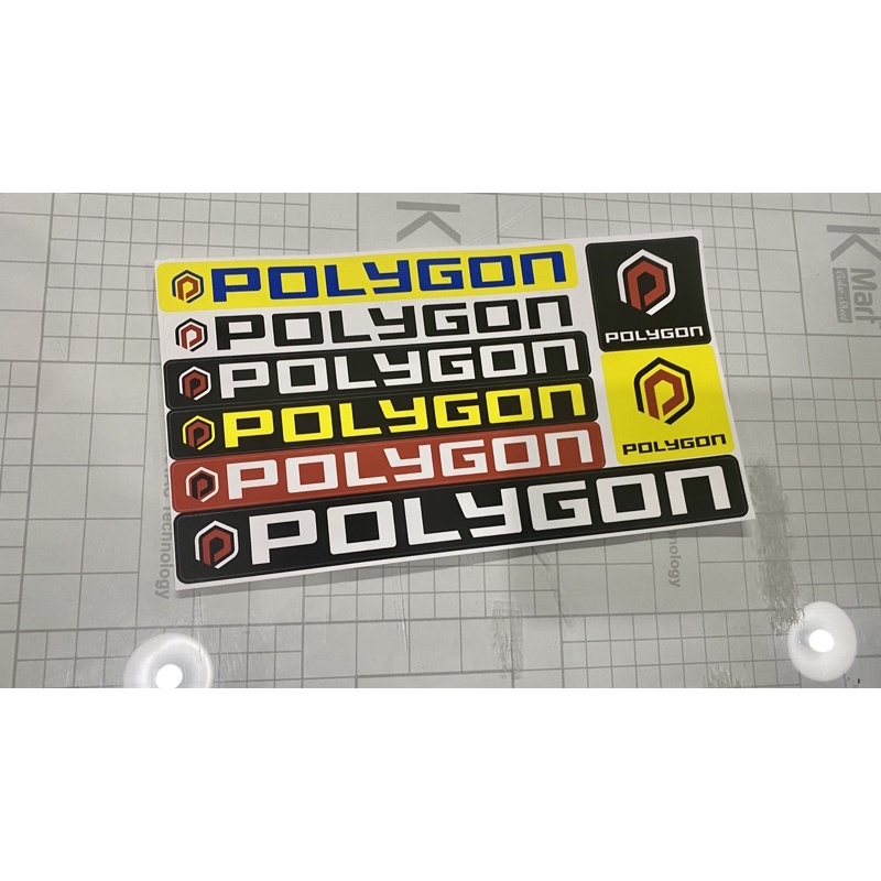 Sticker DECAL BASIKAL #POLYGON #MTB #ROADBIKE | Shopee Malaysia