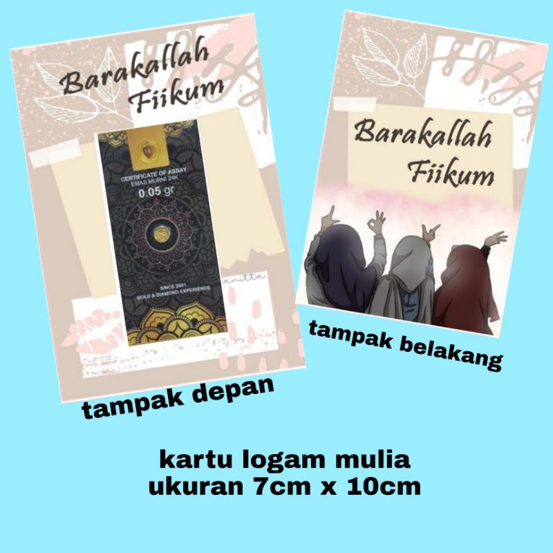 Kartu Barakallah | Shopee Malaysia