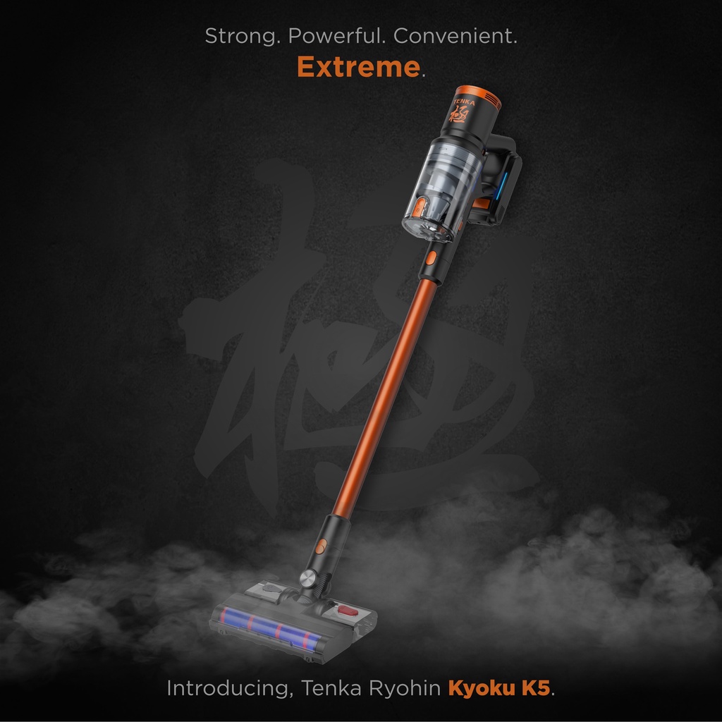 Tenka Ryohin Portable Cordless Vacuum Cleaner Kyoku K5 | Shopee Malaysia