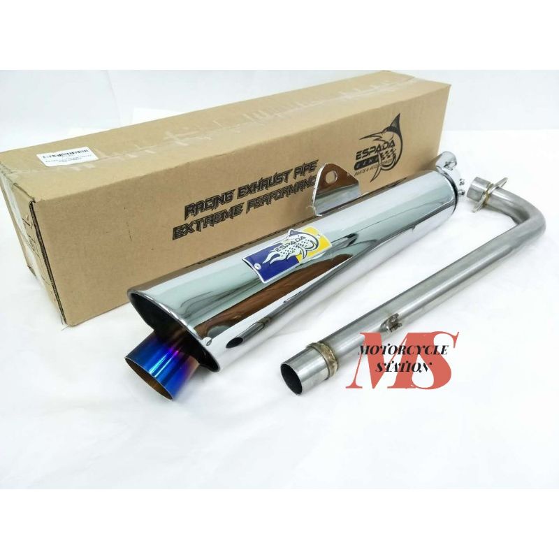 ESPADA Racing E4 STD POWER Titanium Exhaust Pipe Honda EX5 110 / WAVE 125 S | Shopee Malaysia