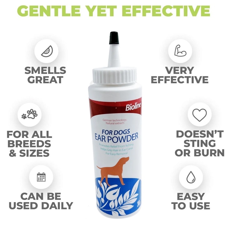 Bioline Ear Powder For Dogs 30g | Shopee Malaysia