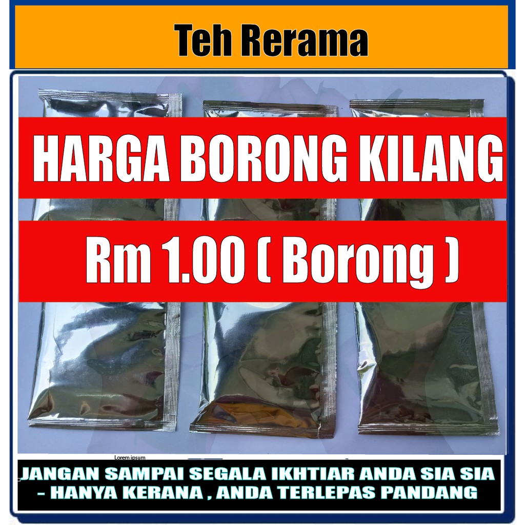 🔥🔥🔥 HOT ITEM 🔥 TEH RERAMA - SAKIT LUTUT & SENDI TEA | Shopee Malaysia