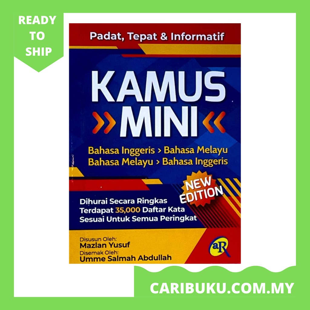 Kamus Mini (BI - BM / BM - BI) | Mazlan Yusuf | Al-Hidayah Publications | Shopee Malaysia