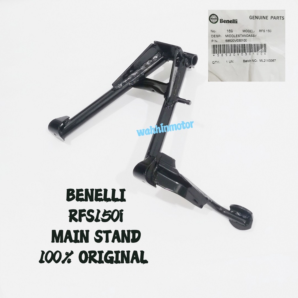 BENELLI RFS150I RSF 150 I MAIN STAND SIDE STAND TONGKAT DUA TONGKAT ...