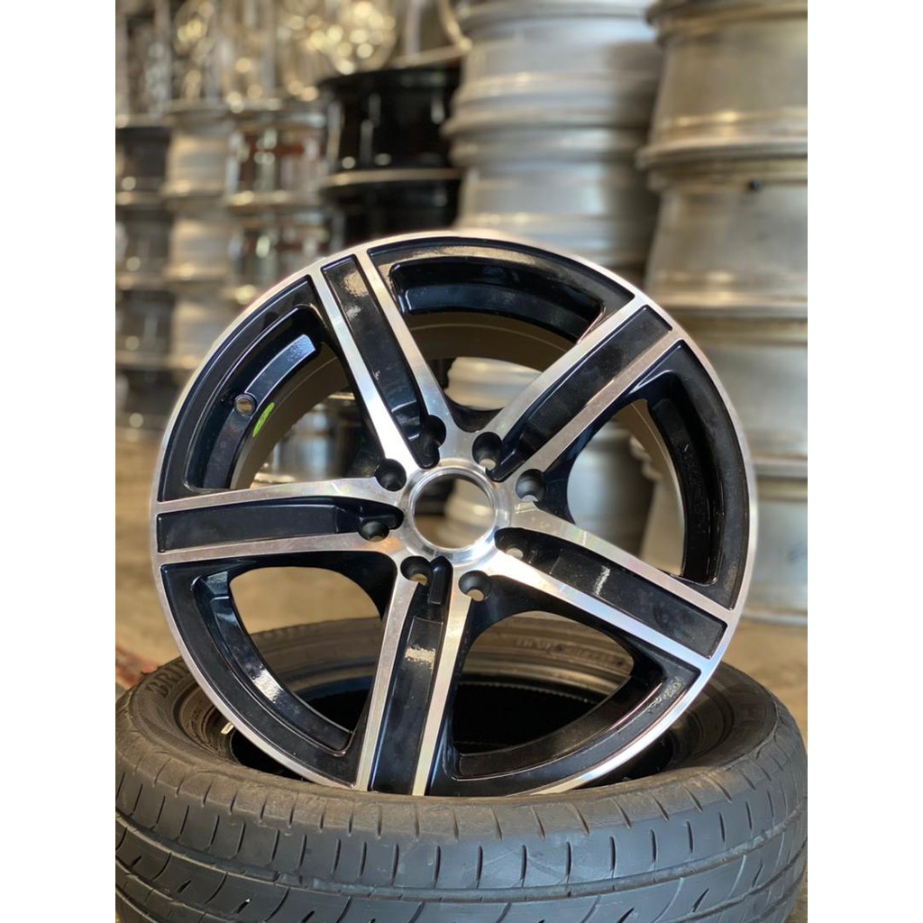 New 15 Inch PRM Magnum Rim (Black Chrome) | Shopee Malaysia