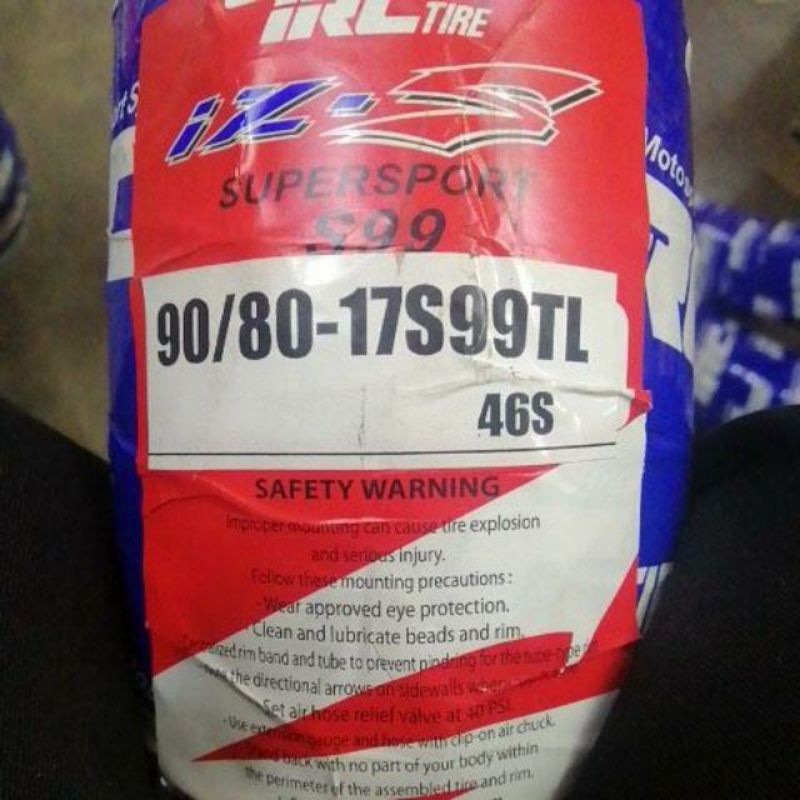 PROMOSI🎉🎉NEW Stock 2024 IRC TIRE Racing SUPER SPORT S99 (70/90-17,80/90 ...