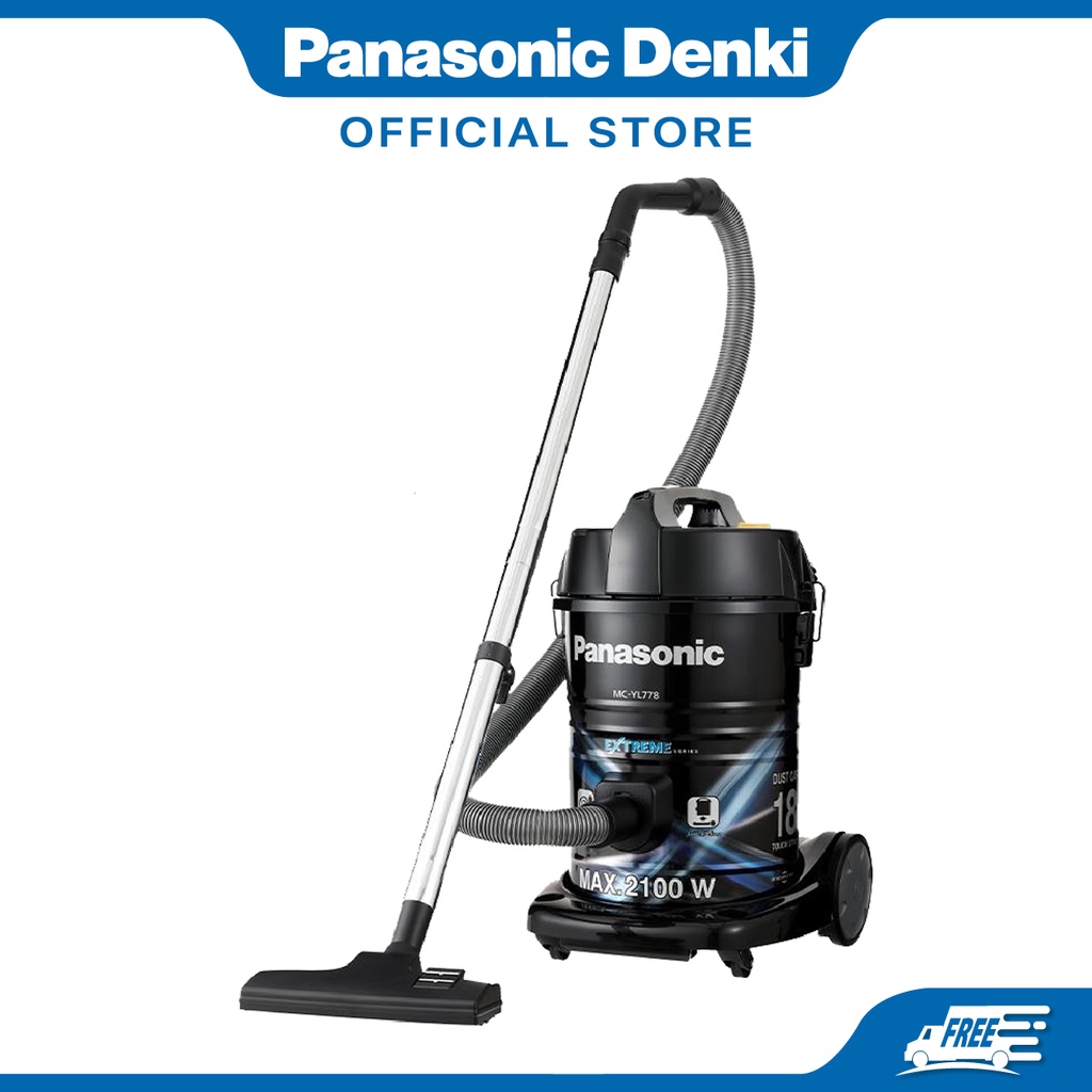 Panasonic MC-YL778 Tank Vacuum Cleaner With Capacity, Detachable Drum ...