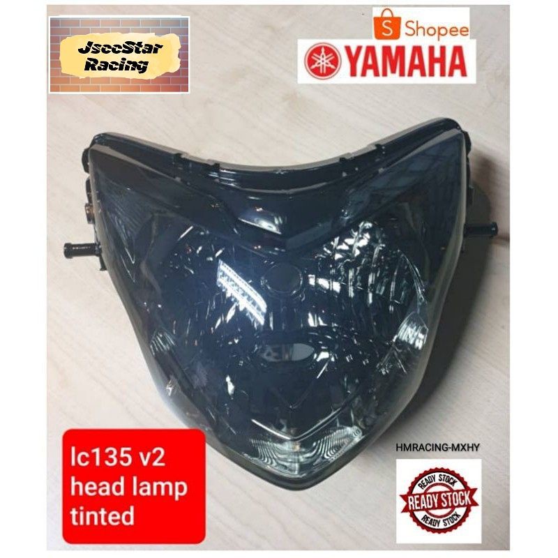 YAMAHA LC135-V2 / V3 LC135-II - HEAD LAMP HEADLIGHT ASSY (TINTED ...