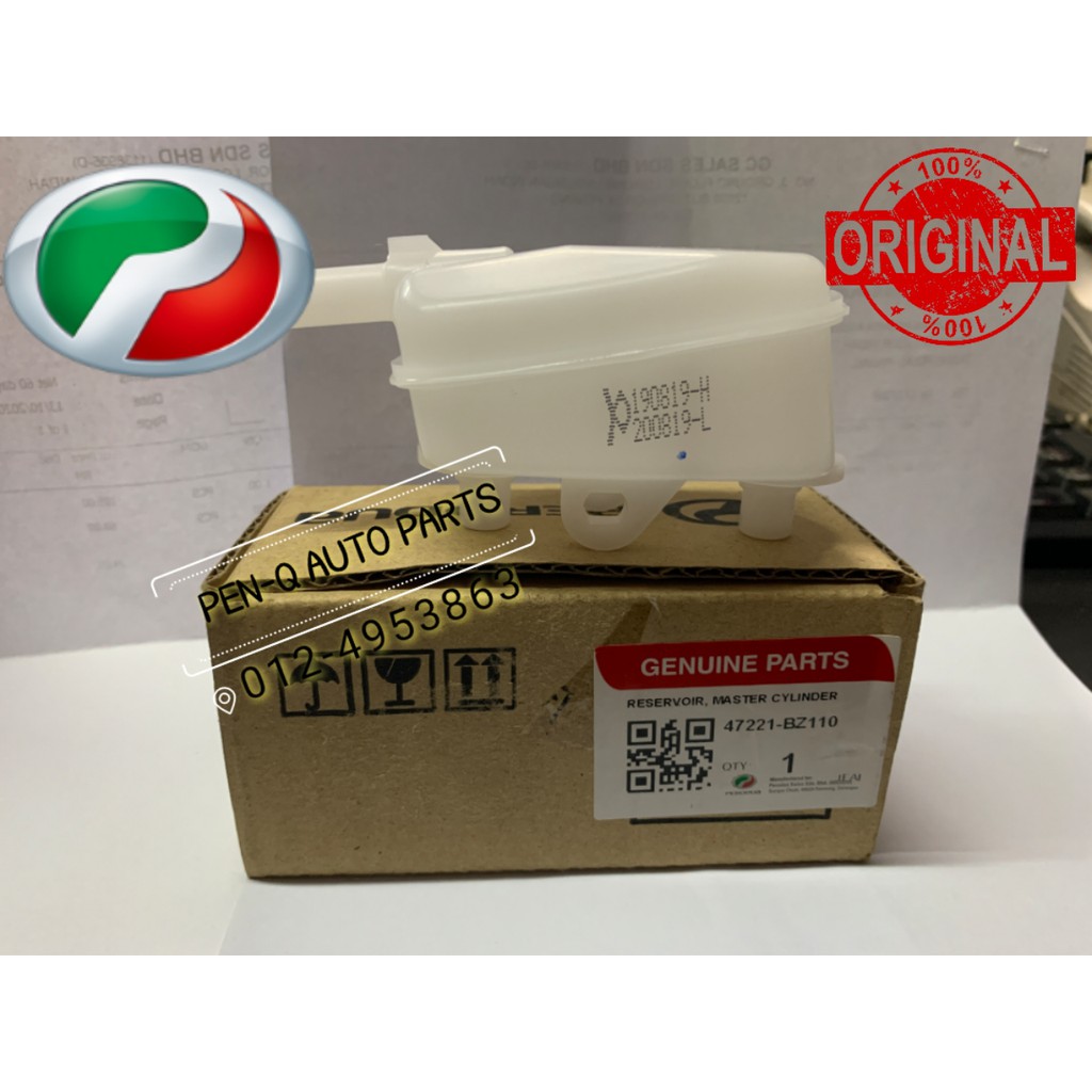 100% ORIGINAL PERODUA BRAKE MASTER PUMP TANK PERODUA ALZA (47221-BZ110 ...