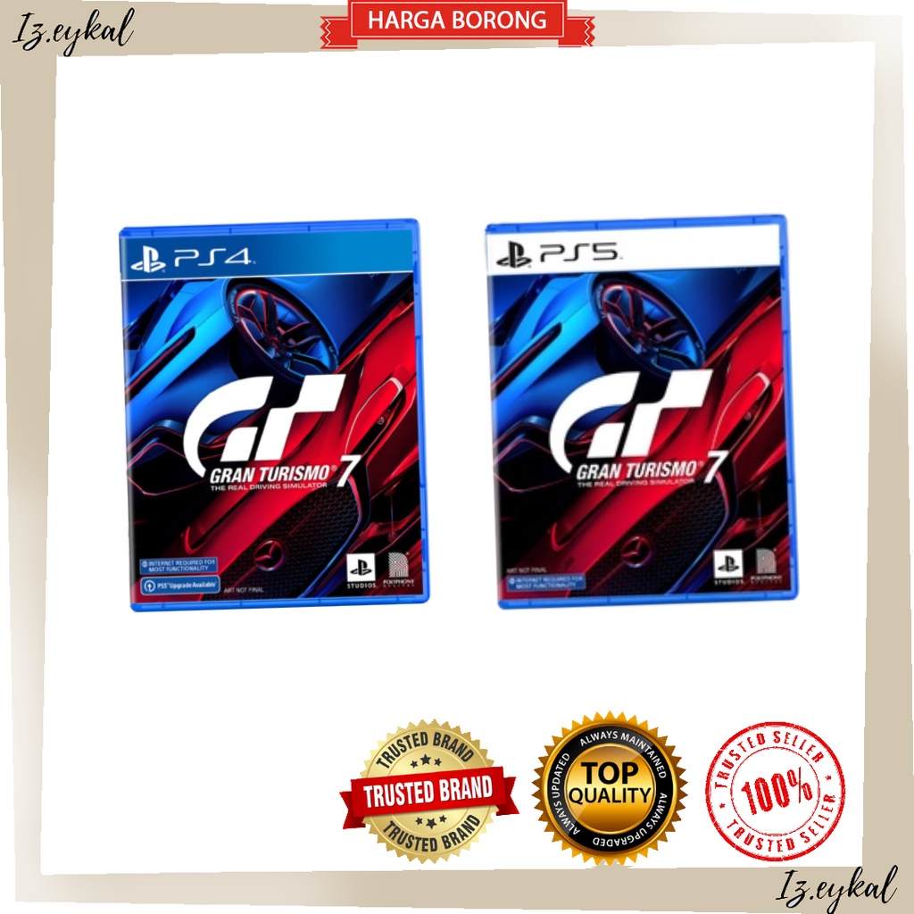 [PHYSICAL DISC] CHEAPEST PS4 PS5 GT7 GT 7 Gran Turismo 7 [R3/Eng/中文] CD ...
