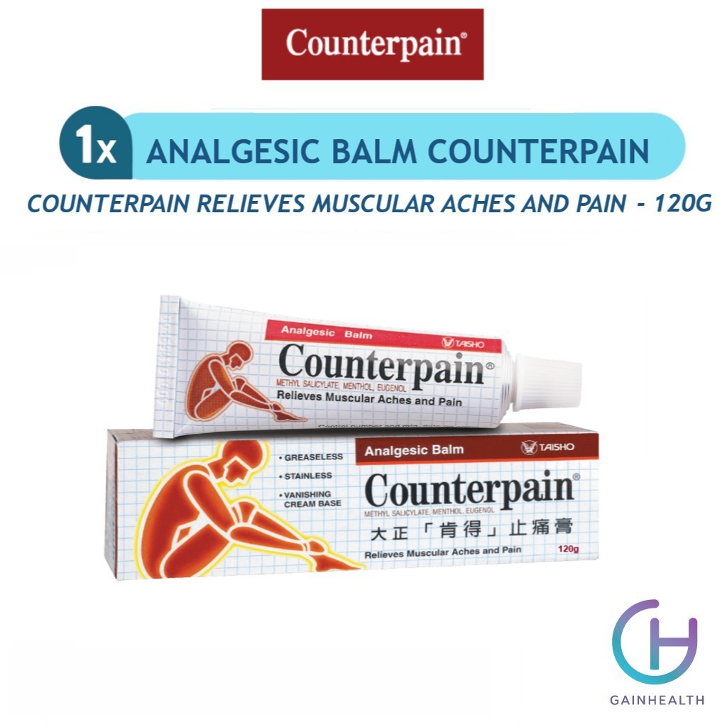 ANALGESIC BALM COUNTERPAIN CREAM - 120G | Shopee Malaysia