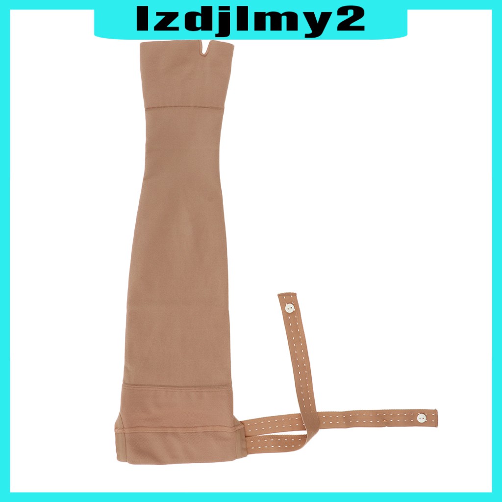 Romanful Left Hand Arm Compression Sleeve with Glove Mastectomy ...