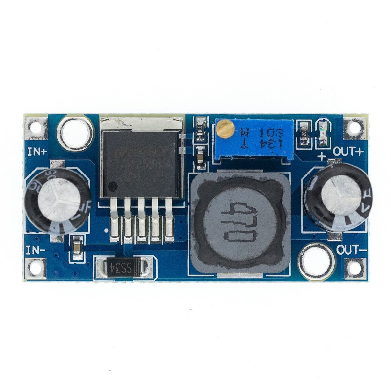 LM2596 LM2596S ADJ Power supply module DC-DC Step-down module 5V/12V/24V adjustable Voltage ...