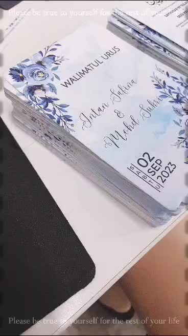 Kad Kahwin Murah Wedding Card Kad Kahwin Kad Kahwin Free Sampul Shopee Malaysia
