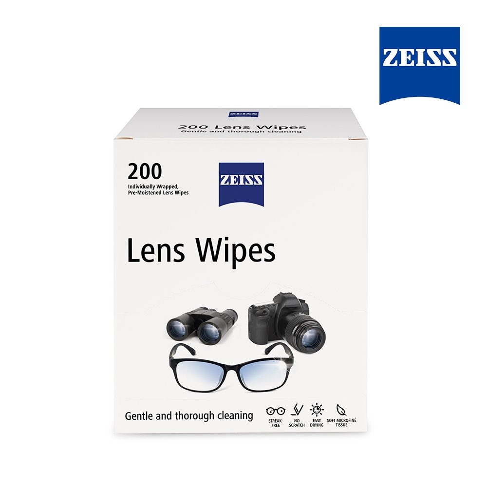 Zeiss Wet Lens Cleaning Paper 200 Pieces Box | Shopee Malaysia