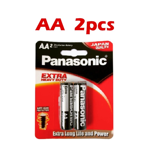 Panasonic AA Size Battery Extra Heavy Duty Bateri AA UM-3SHD/2B 2pcs / UM-4SHDB/4B1F 4pcs / UM ...
