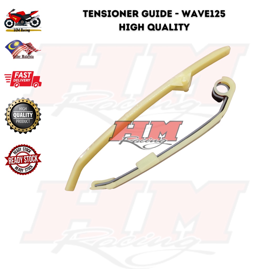 HONDA WAVE125 TENSIONER GUIDE TIMING CHAIN KAYU CAMCHAIN CAM CHAIN ...