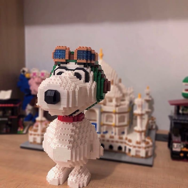 Snoopy Lego 史努比乐高小积木 | Shopee Malaysia