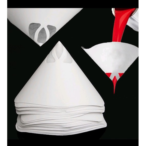 Paper Fine Paint Strainers Paper Paint Conical Strainers Mesh Filter ...