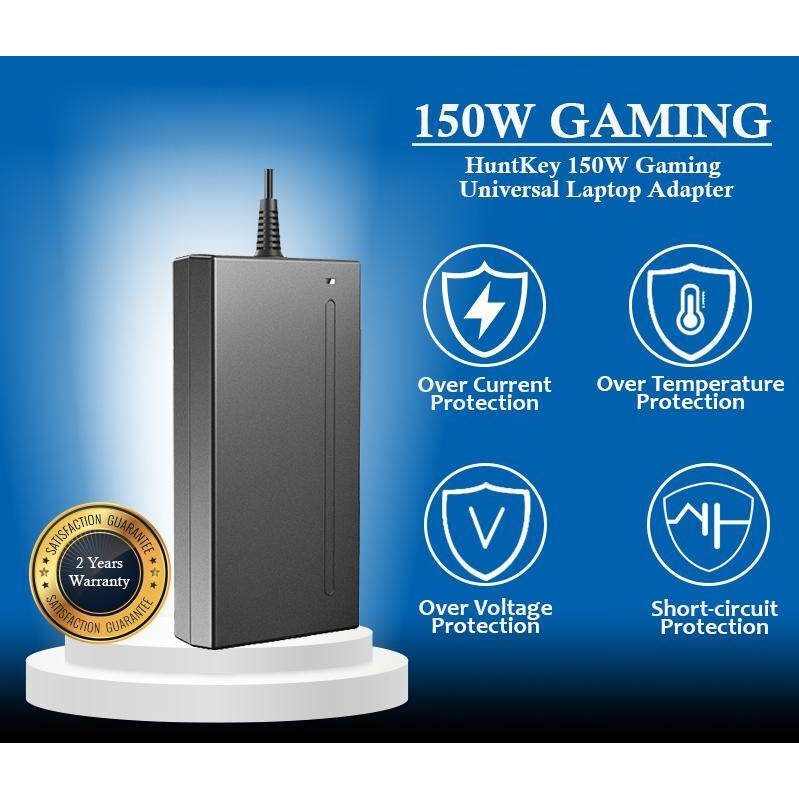 Huntkey Universal Gaming Notebook Adaptor (150W) | Shopee Malaysia