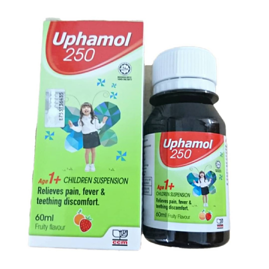 Uphamol 250 Children Suspension 60ml Fruity Flavour | Shopee Malaysia