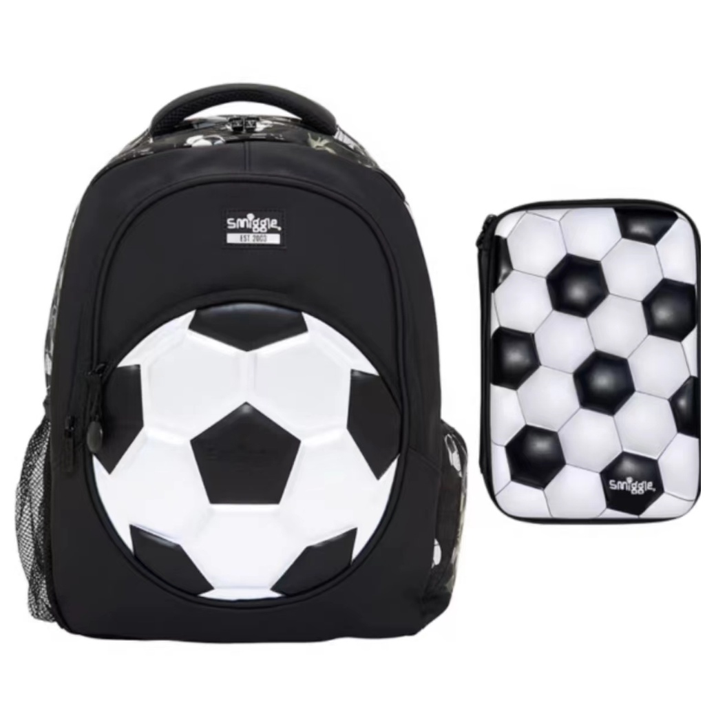 Smiggle Collection backpack football School bag | Shopee Malaysia
