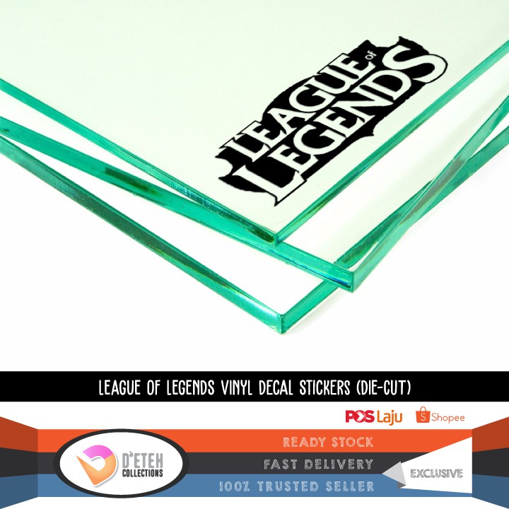 LEAGUE OF LEGENDS VINYL Decal Stickers (Die-Cut) | Shopee Malaysia