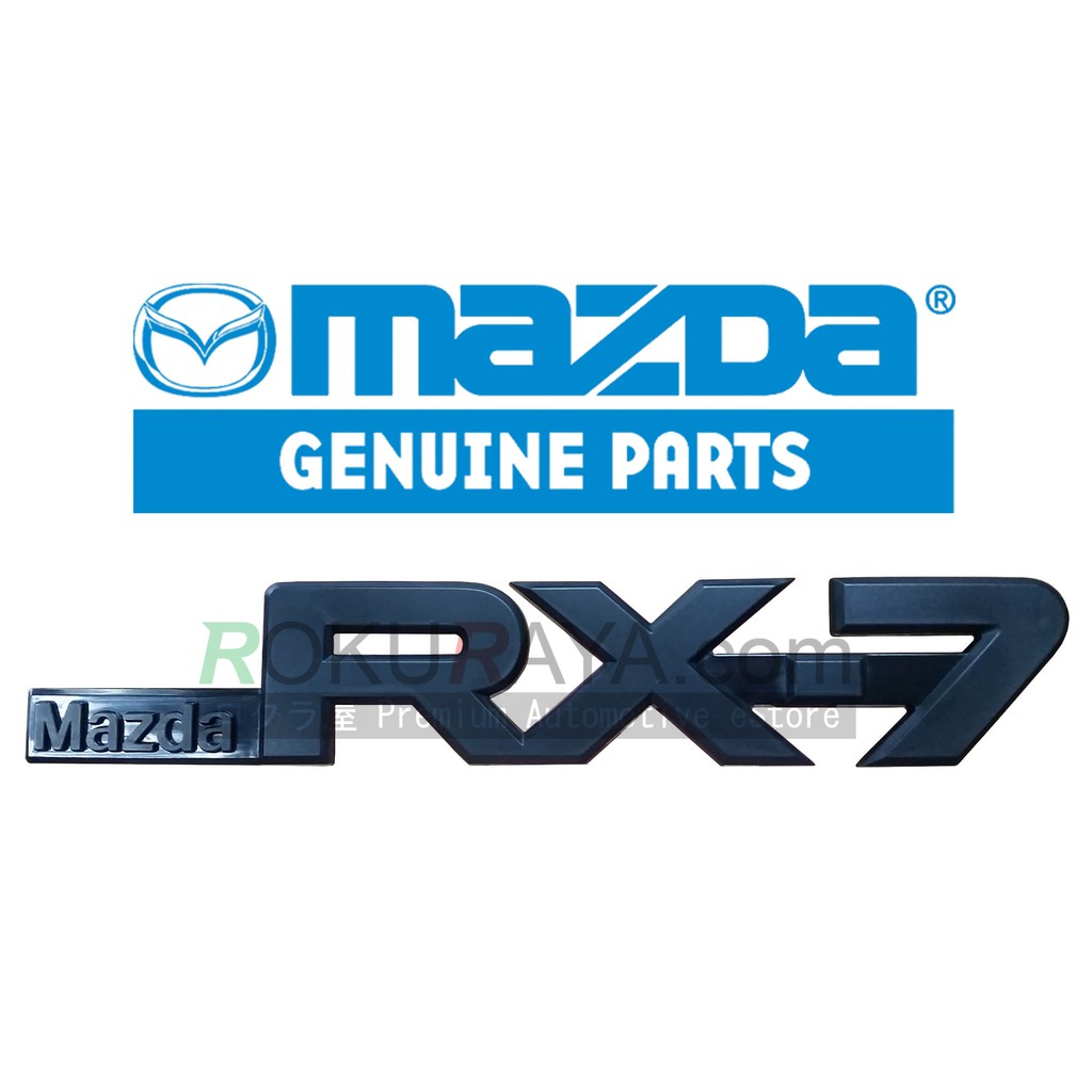 Mazda RX7 RX-7 FC3S New USDM JDM Rear Back Side Emblem Name Mark (MAZDA ...