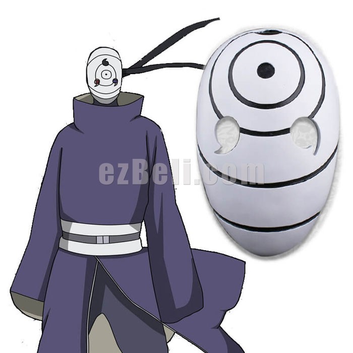 Anime Naruto Ninja Uchiha Obito Tobi Mask Cosplay Mask Costume Props ...