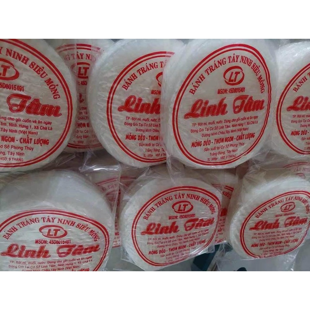 Banh trang linh tam White Rice Paper ( 500g ) / 1 Pack | Shopee Malaysia