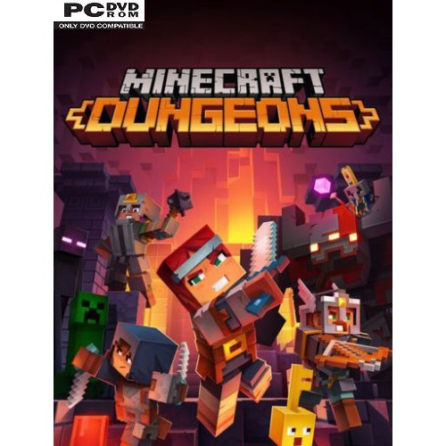(PC GAME) Minecraft Dungeons + DLC + Multiplayer - DVD | Shopee Malaysia