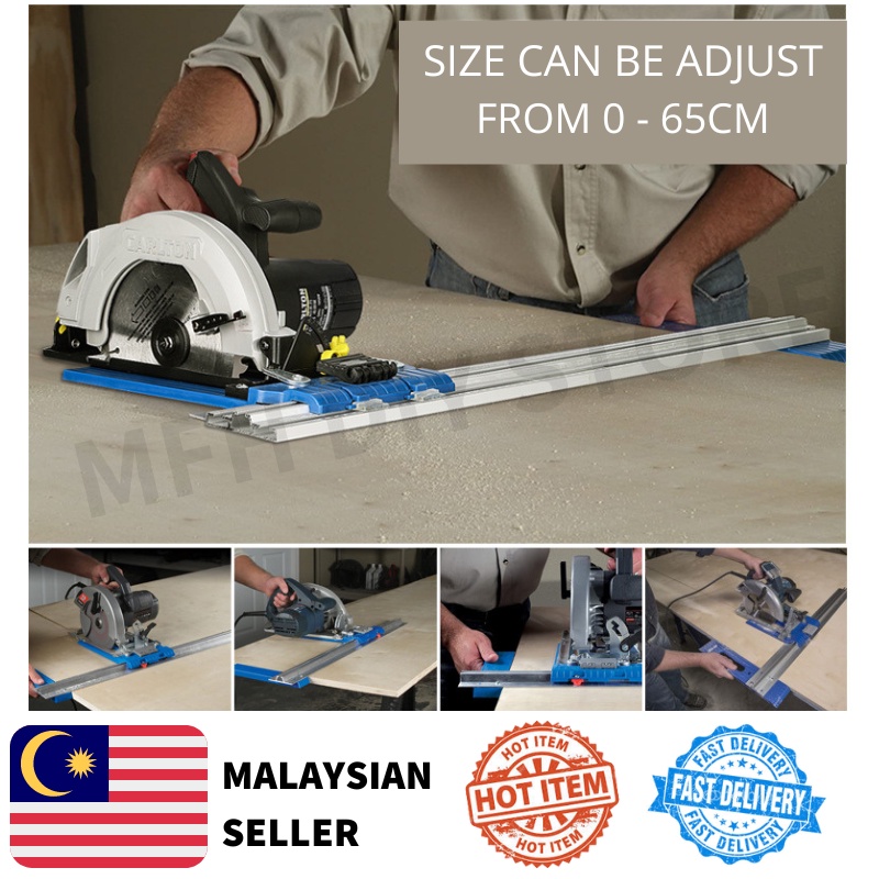 🔥READY STOCK🔥Rip-Cut Circular Saw Track Saw Guide Circular Saw Guide ...