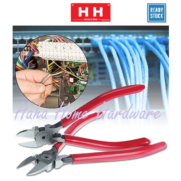 Pemotong Shell 6" 153mm Diagonal Cut Plastic Cutters Plier Nipper ...