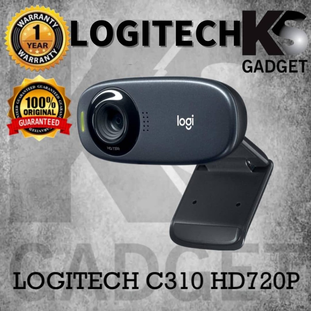 Logitech C310 high definition webcam Chamber Camera | Shopee Malaysia