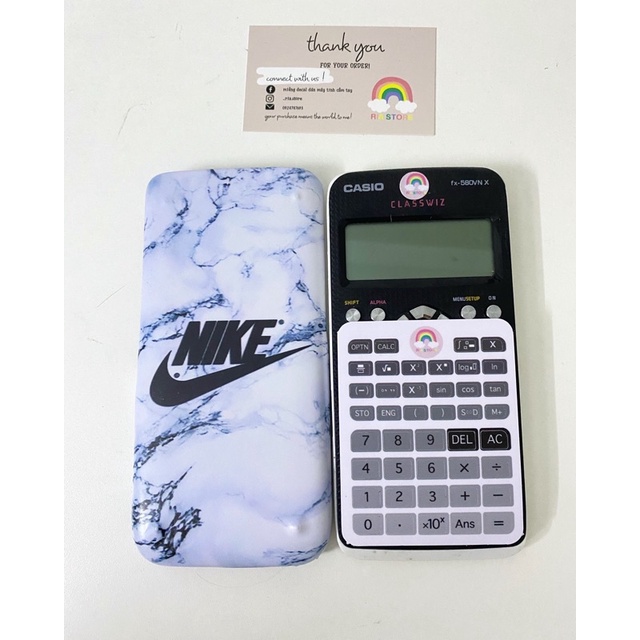 Casio 580, 570, 570-2nd computer decals printed on demand | Shopee Malaysia