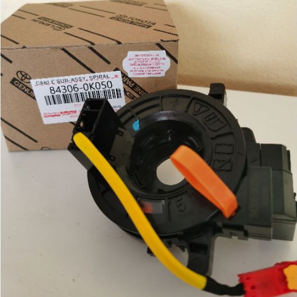 84306-0K050 CLOCK SPRING AIR BAG TOYOTA HILUX ACR50 ESTIMA FORTUNER ...