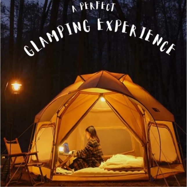 2022 New Hexagonal Yurt Tent ! (Tanxianzhe) | Shopee Malaysia