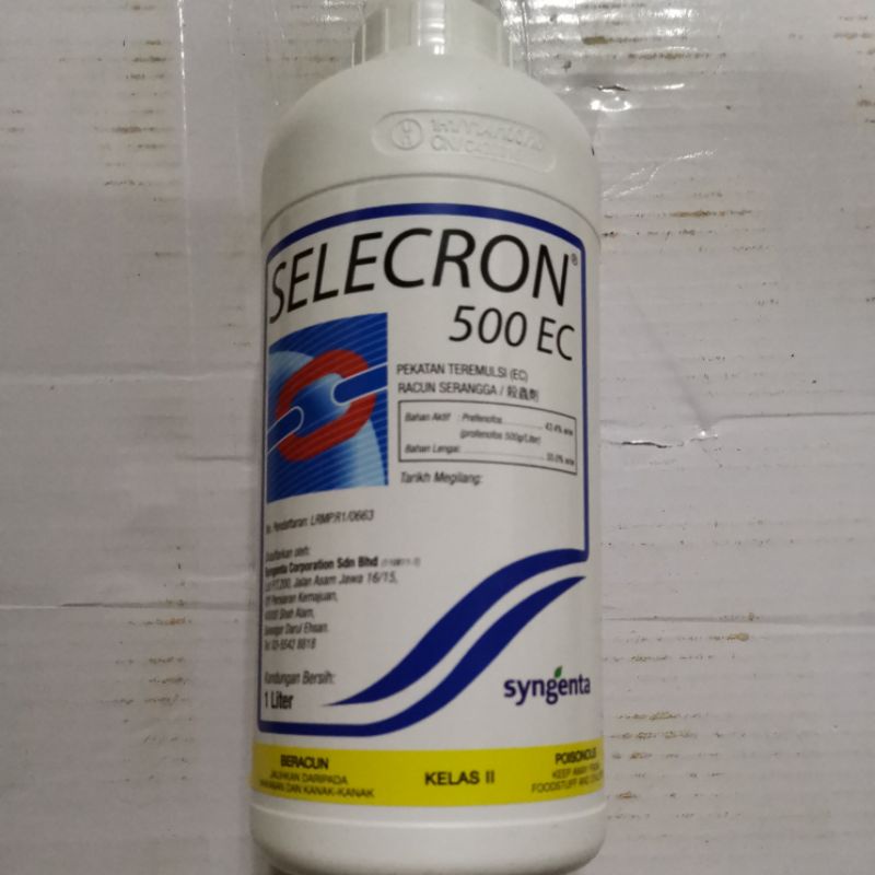 1L Syngenta Selecron 500EC Prefenofos Racun Serangga | Shopee Malaysia