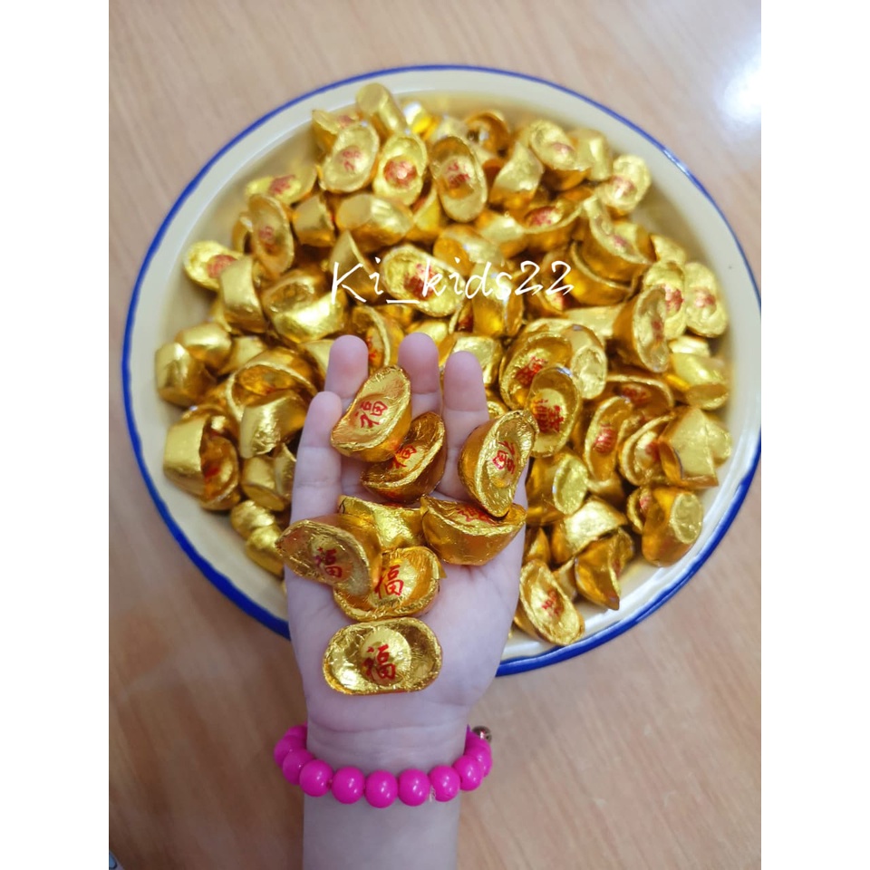 (Ready Stock) (25pcs) Golden Treasure Chocolate / Gold Coin Chocolate ...