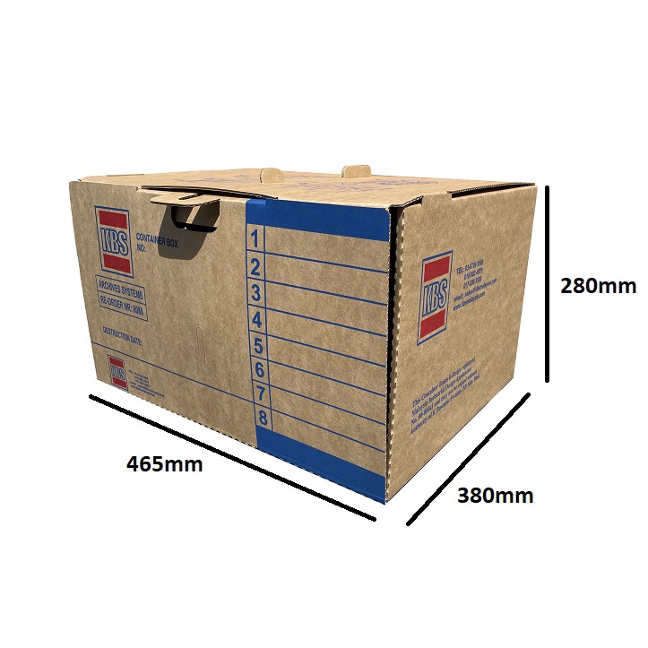 KBS Container Box Carton Box Storage Box Packing Box Moving Box (465 x ...