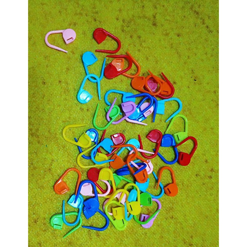 stitch marker / pin penanda plastik (15pcs) | Shopee Malaysia